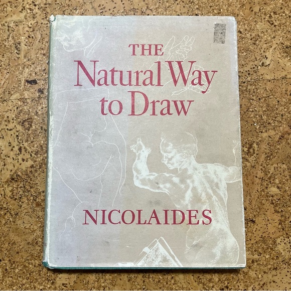 Vintage Book | Accents | The Natural Way To Draw Vintage 969 Hardcover ...